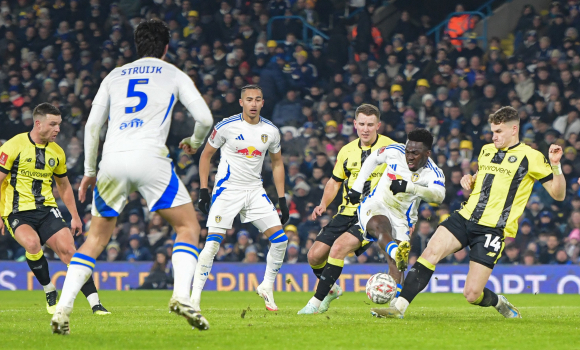 Leeds United Edge Past Harrogate Town with Ramazani goal - Leeds United ...